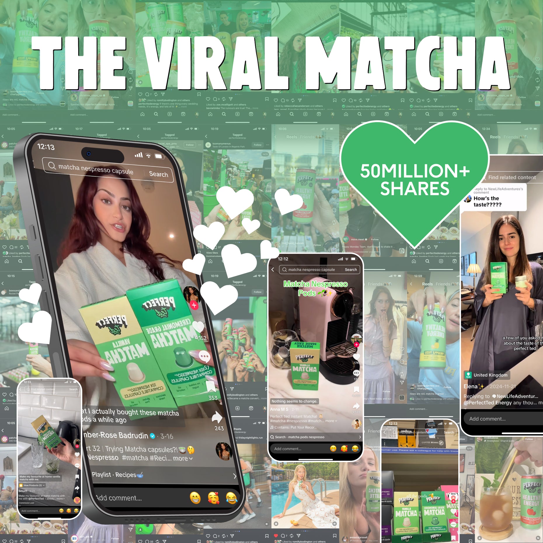 Matcha Original Nespresso® Compatible Pod – PerfectTed