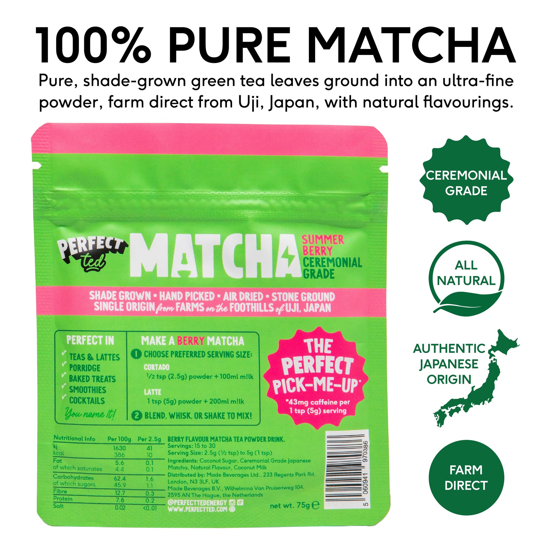 Matcha Powder – PerfectTed