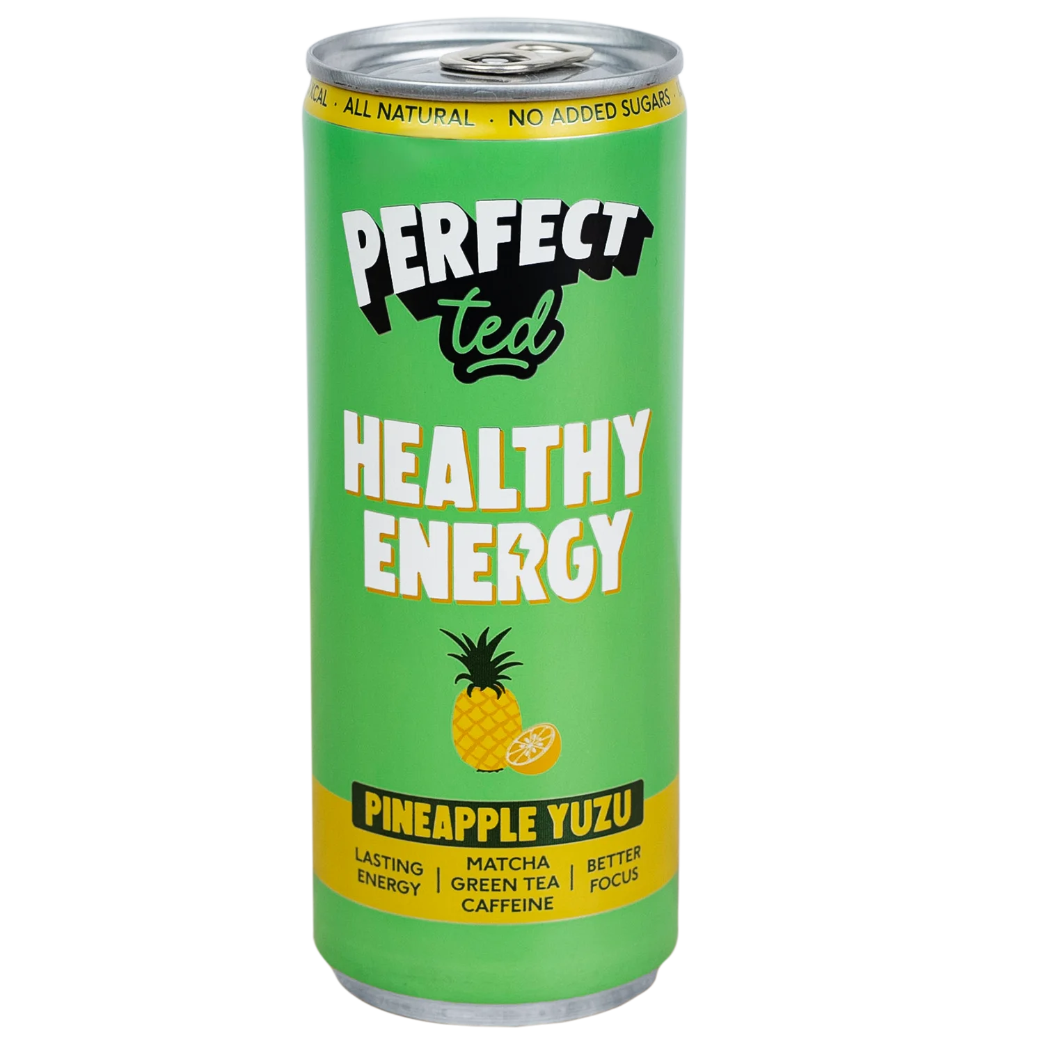 Pineapple Yuzu Natural Energy Drink – PerfectTed