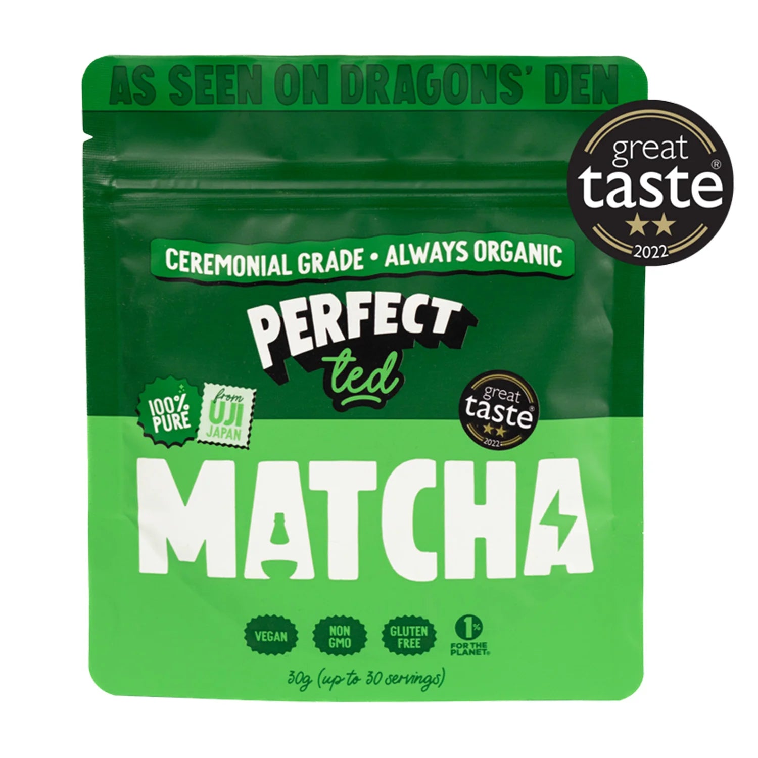 Matcha Powder 30g Pouch – PerfectTed