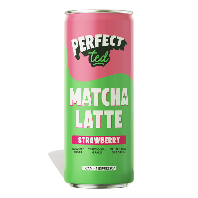 Strawberry Oat Matcha Latte – PerfectTed