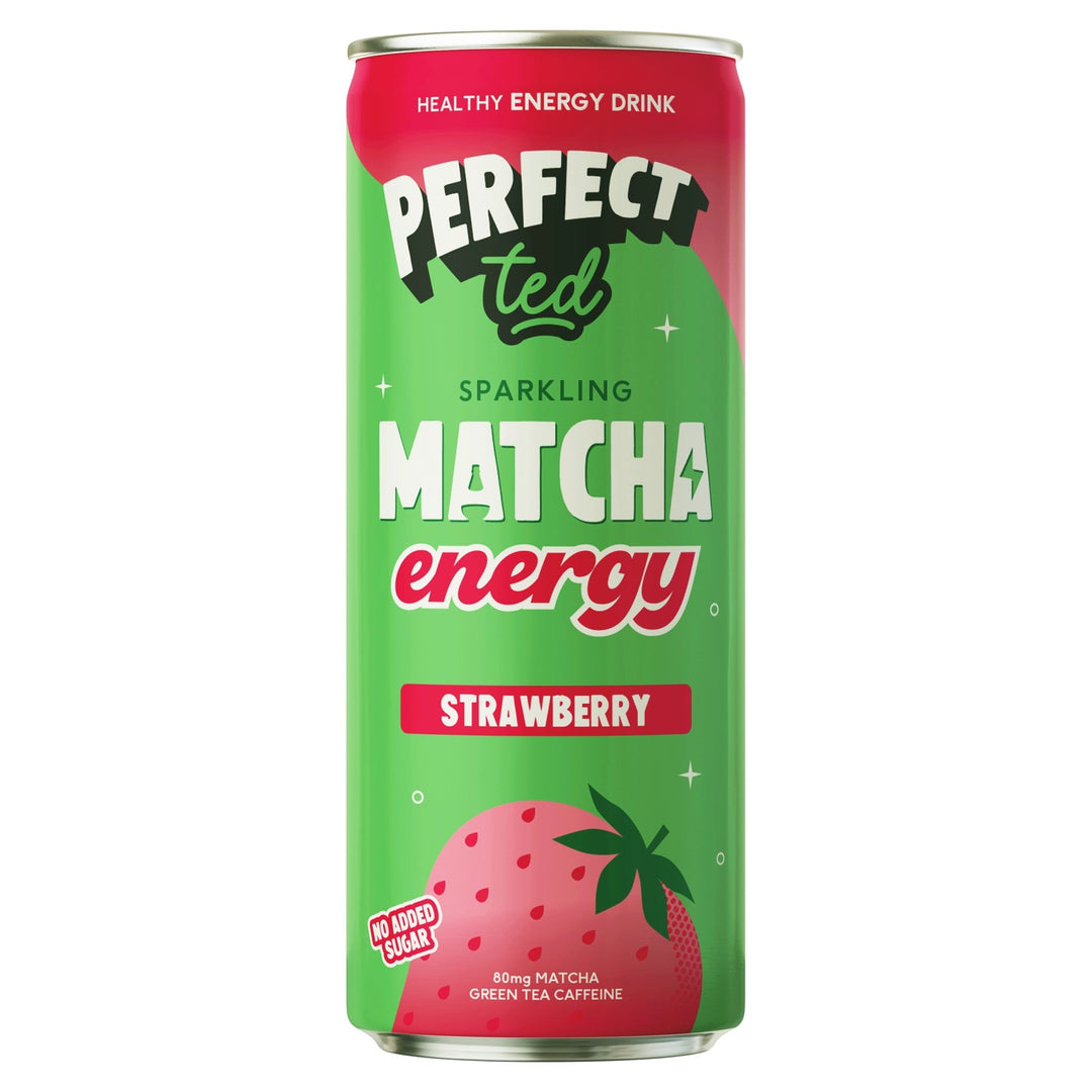 Strawberry Natural Energy Drink – PerfectTed